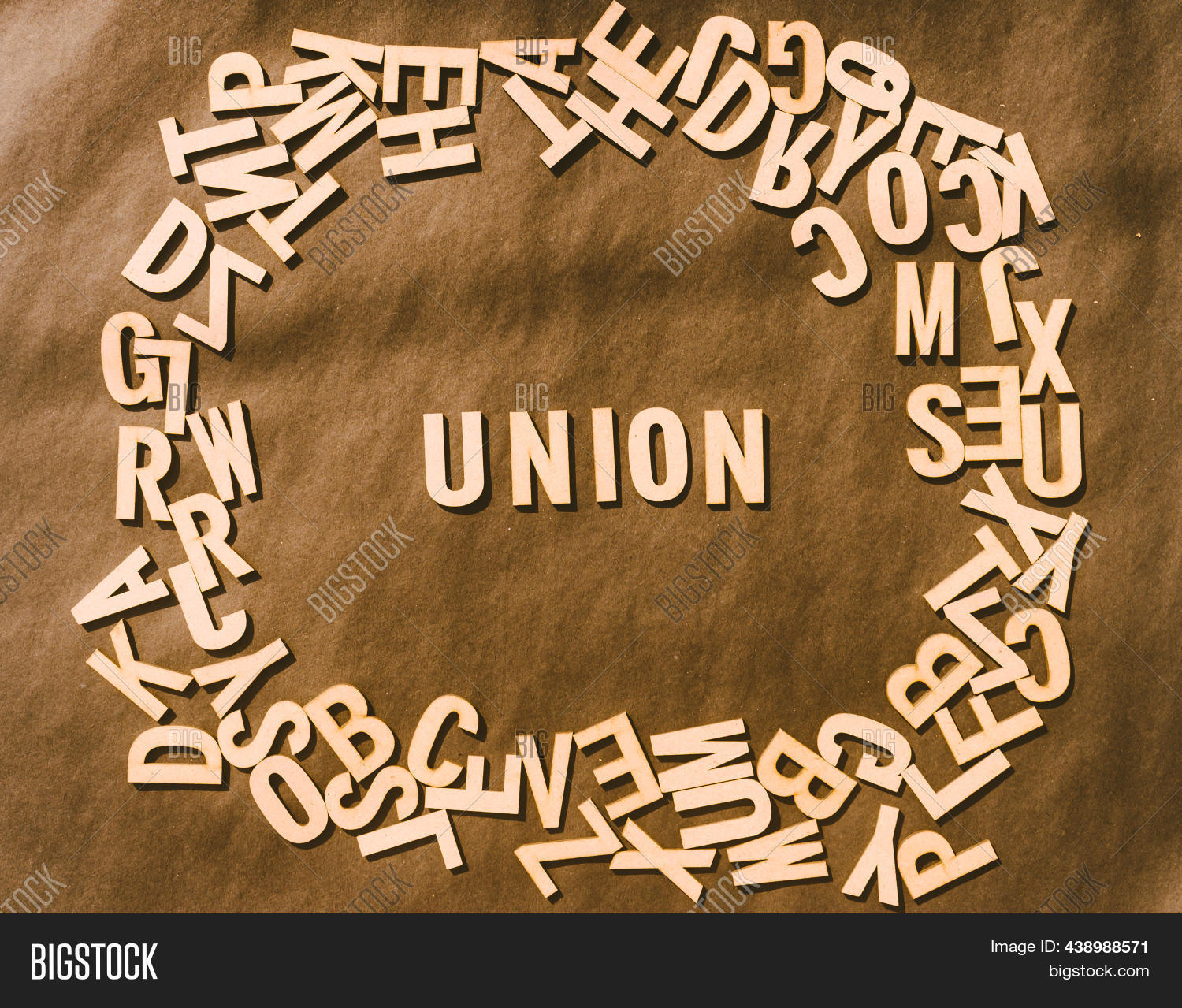 Union Word Wooden Cube Image & Photo (Free Trial) | Bigstock
