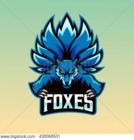 Nine Tailed Fox Vector & Photo (Free Trial) | Bigstock