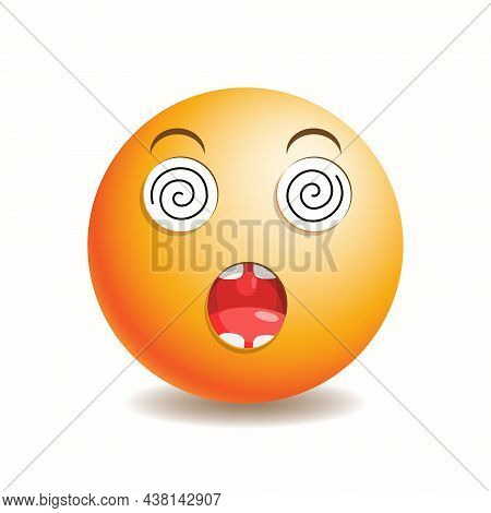 Emoji Emoticon Lost Vector & Photo (Free Trial) | Bigstock