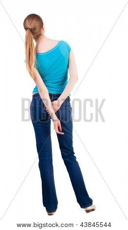Back View Standing Image & Photo (Free Trial) | Bigstock