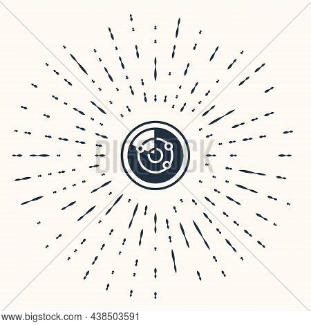 Grey Radar Targets On Vector & Photo (Free Trial) | Bigstock