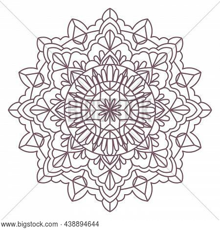 Adult Coloring Page Vector & Photo (Free Trial) | Bigstock