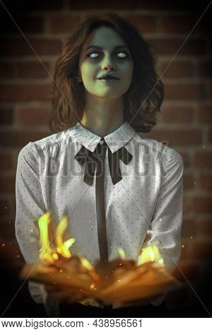 Sinister Ghost Girl Image & Photo (Free Trial) | Bigstock