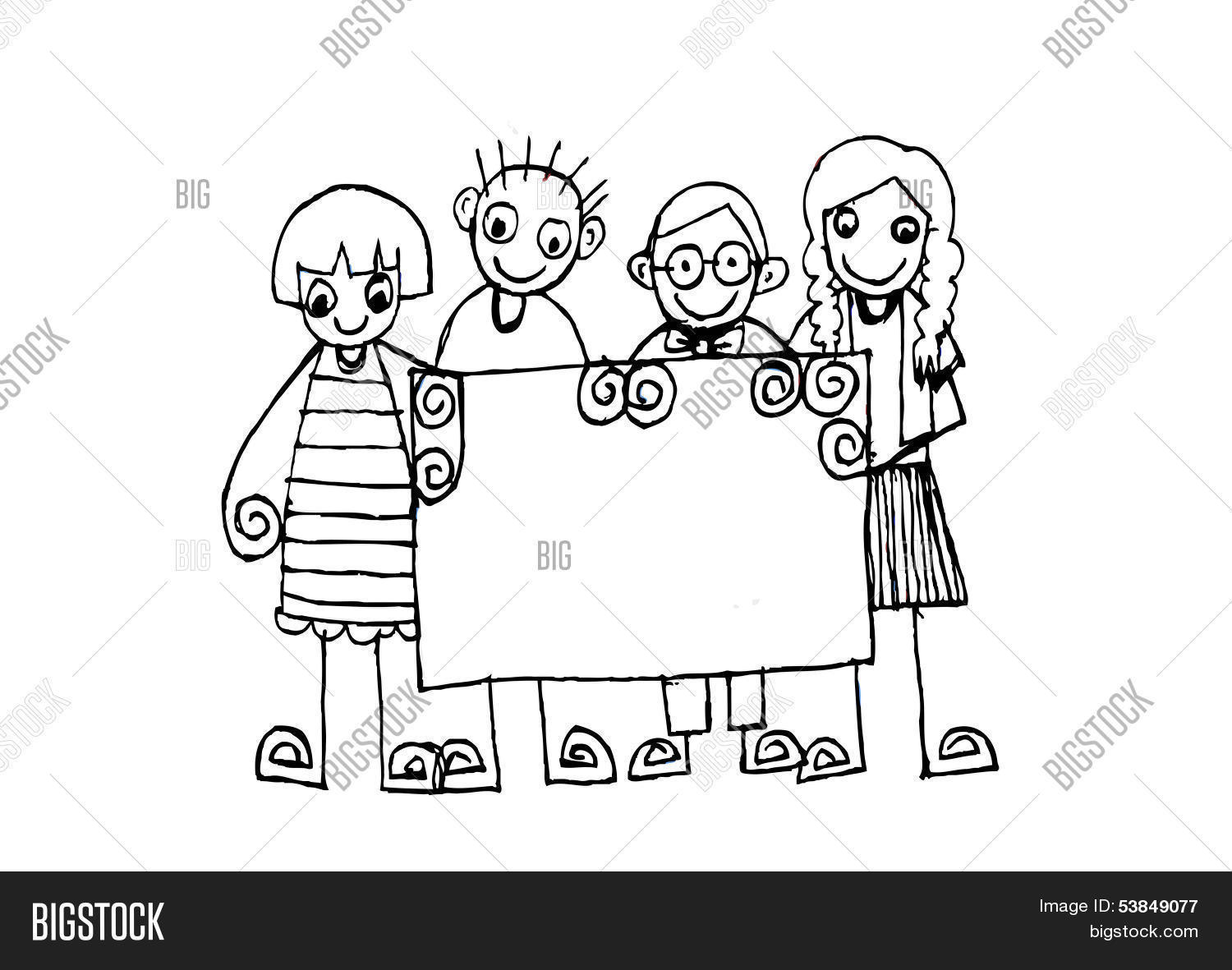 Cute Happy Cartoon Vector & Photo (Free Trial) | Bigstock