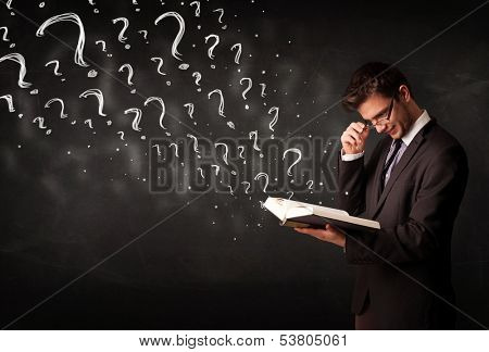 Confused Man Reading Image & Photo (Free Trial) | Bigstock