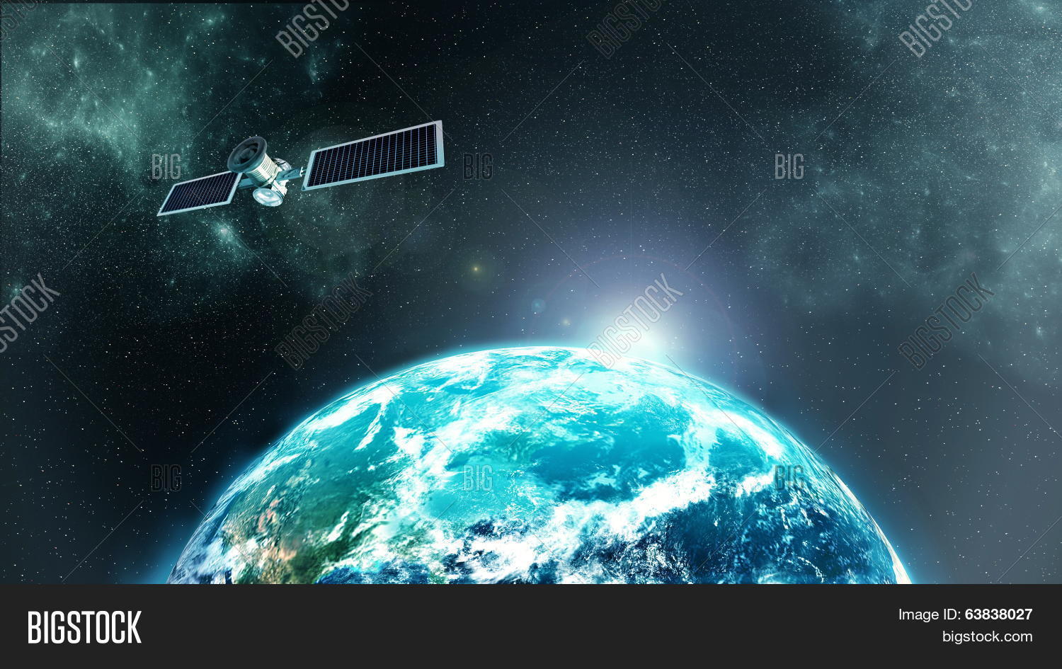 Earth Satellite Image & Photo (Free Trial) | Bigstock