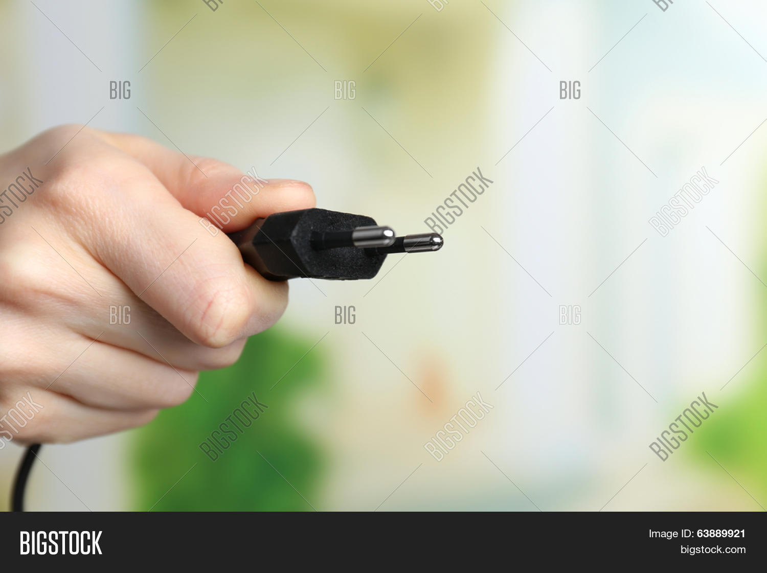 Hand Holding Electric Image & Photo (Free Trial) | Bigstock