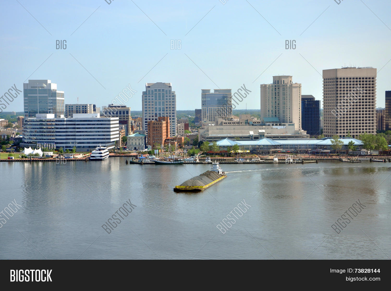 Norfolk Skyline, Image & Photo (Free Trial) | Bigstock