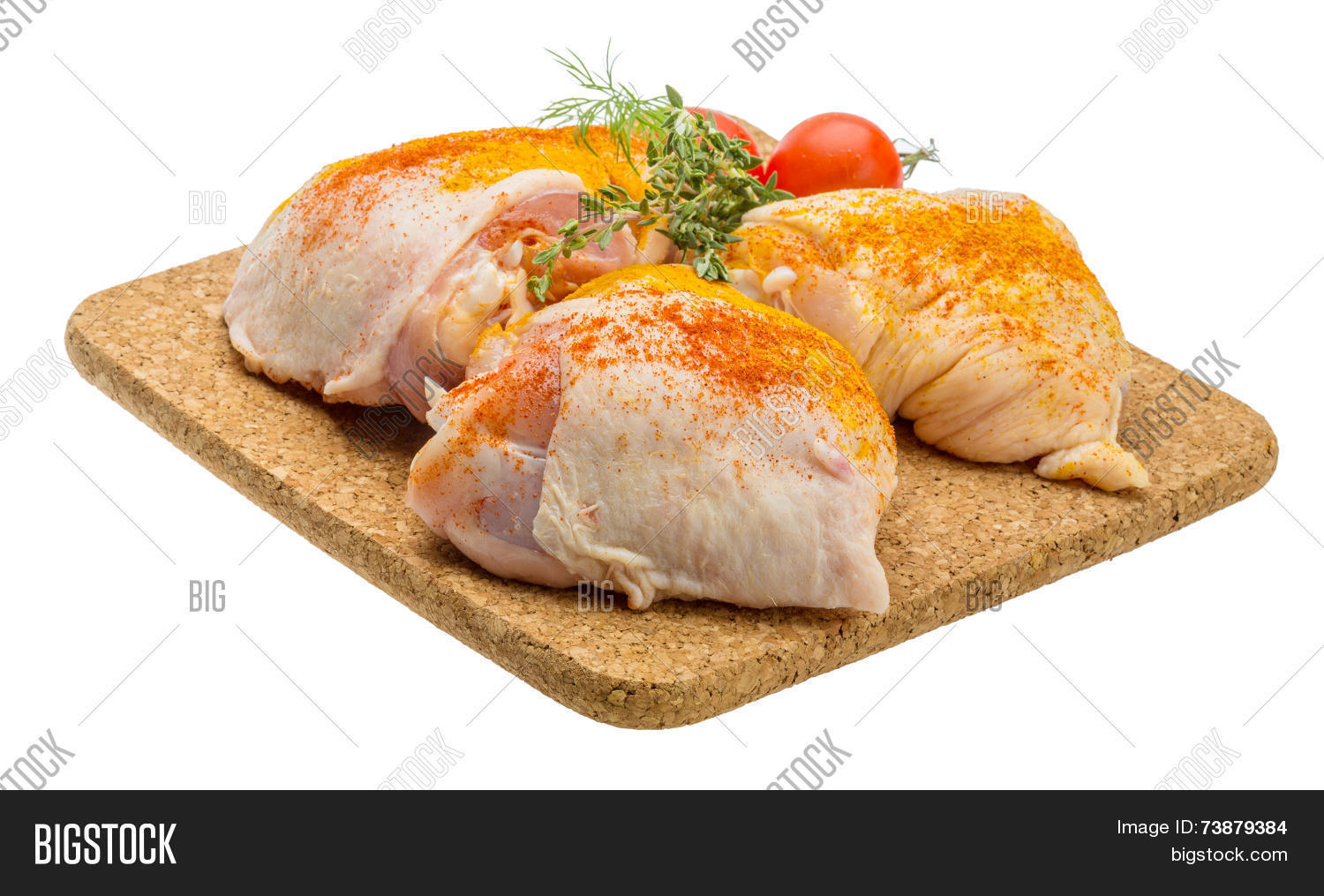 Raw Chicken Thigh Image & Photo (Free Trial) | Bigstock