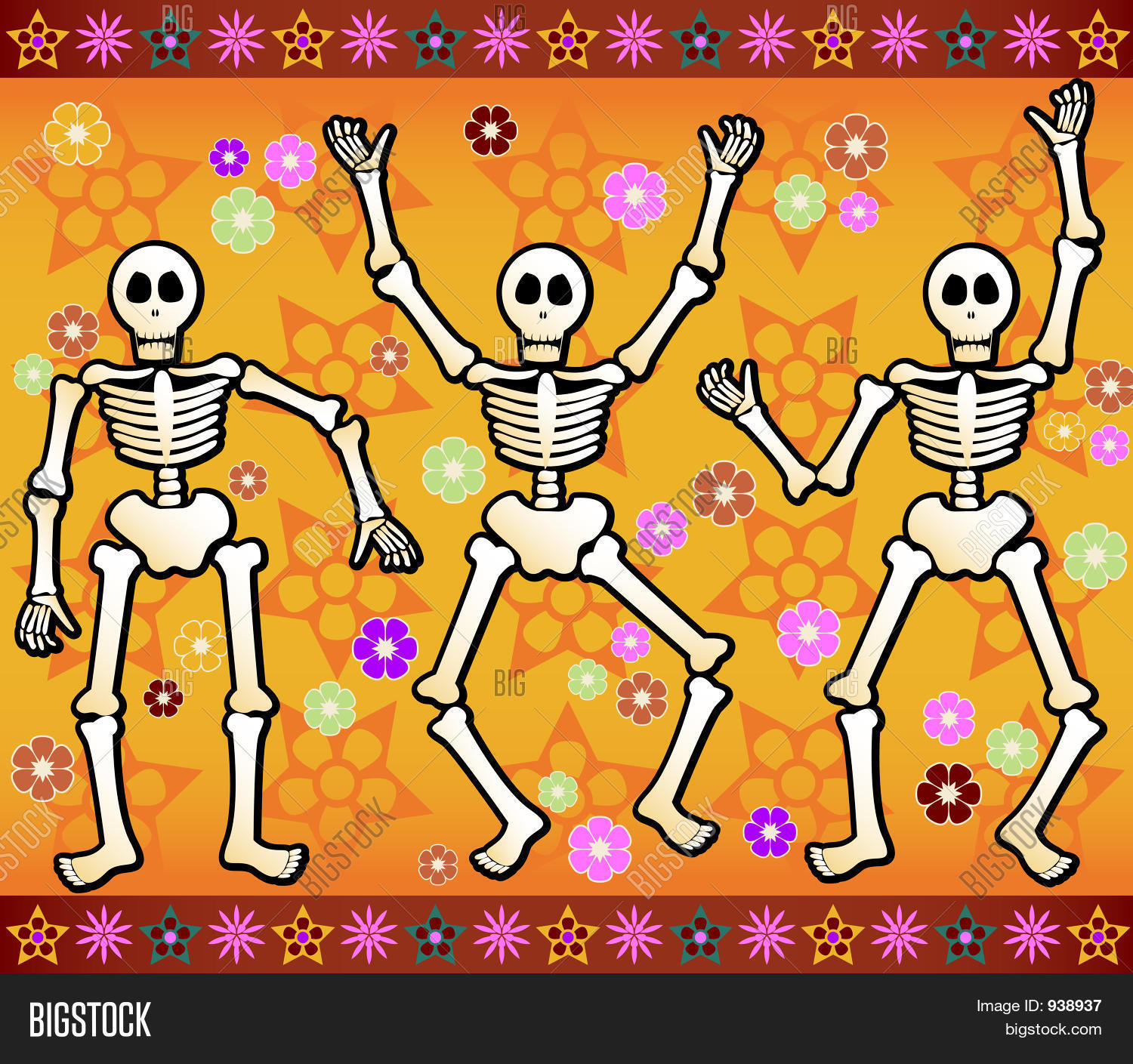 Festive Skeletons Image & Photo (Free Trial) | Bigstock
