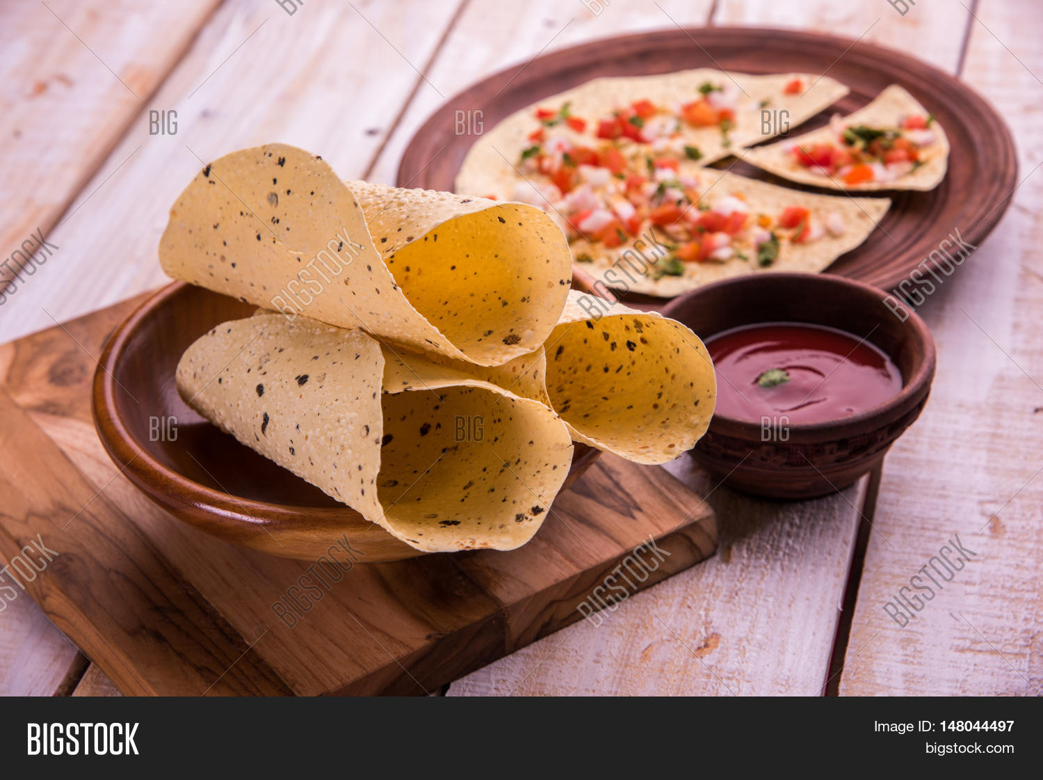 Masala Papad , Indian Image & Photo (Free Trial) | Bigstock