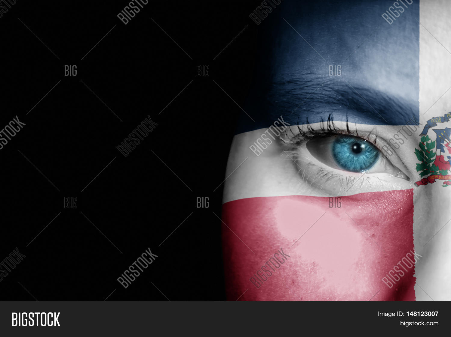 Young Female Flag Image & Photo (Free Trial) | Bigstock