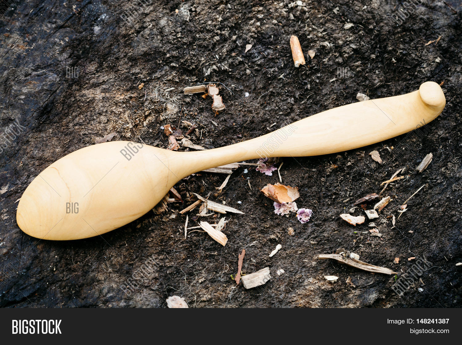 Back Side Wooden Spoon Image & Photo (Free Trial) | Bigstock