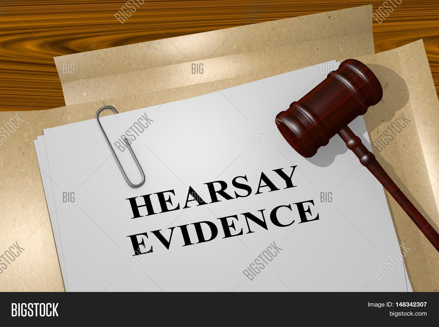 Hearsay Evidence - Image & Photo (Free Trial) | Bigstock