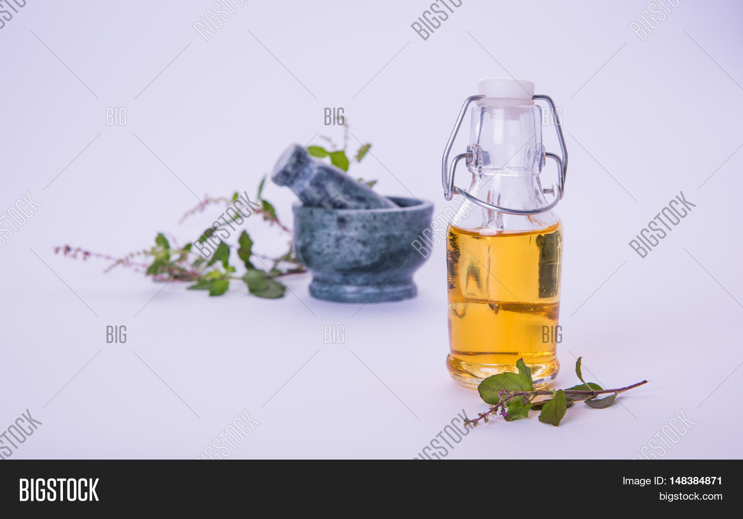 Tulsi Oil Holy Basil Image & Photo (Free Trial) | Bigstock