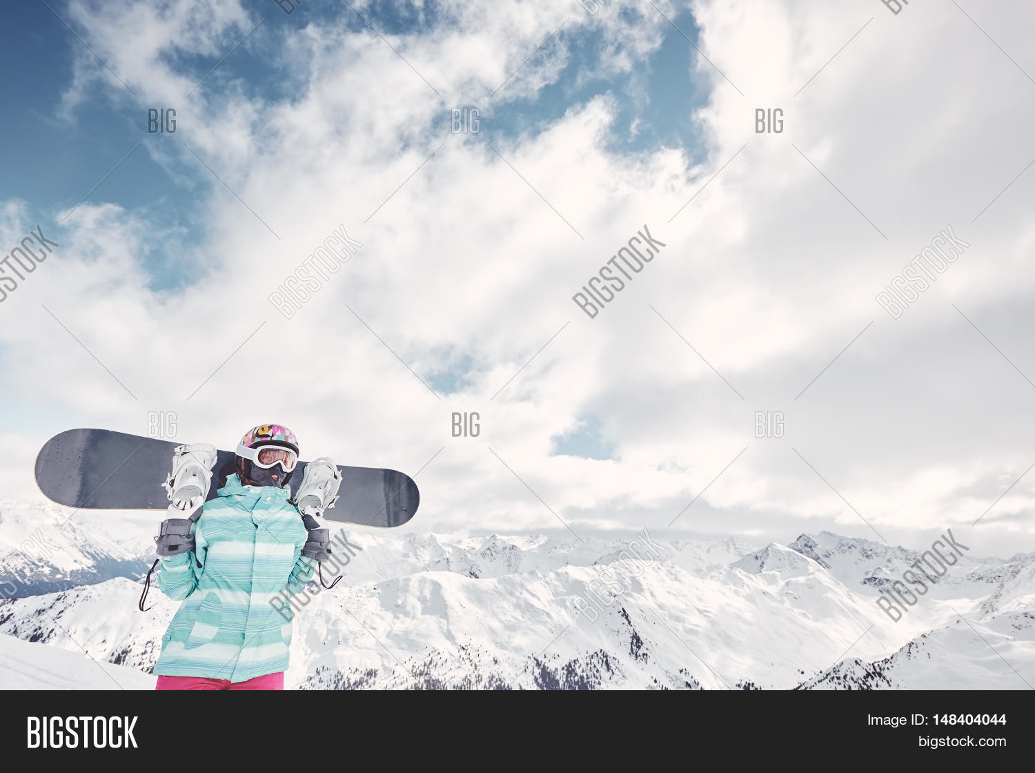 Female Snowboarder Image & Photo (Free Trial) | Bigstock