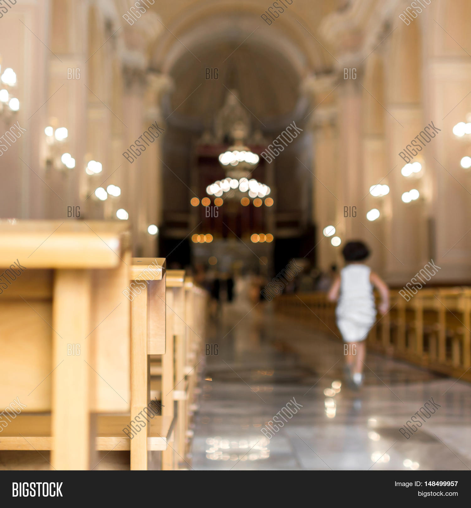 Little Girl Runs Image & Photo (Free Trial) | Bigstock