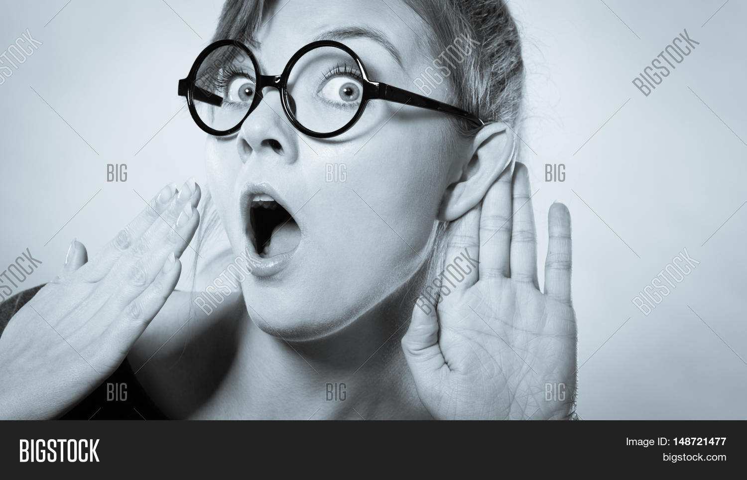 Gossiping Shocked Girl Image & Photo (Free Trial) | Bigstock