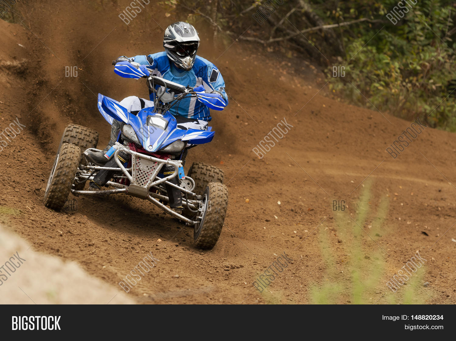 Quadbike ATV Rider Image & Photo (Free Trial) | Bigstock
