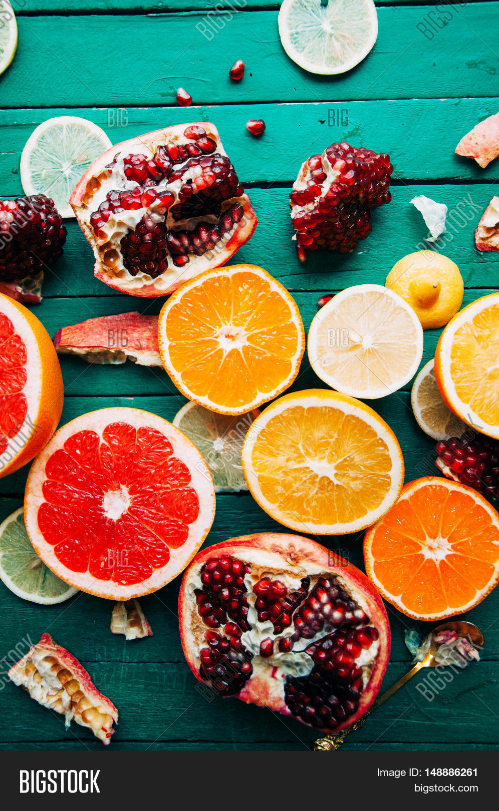 Fruit Cut Closeup, Image & Photo (Free Trial) | Bigstock