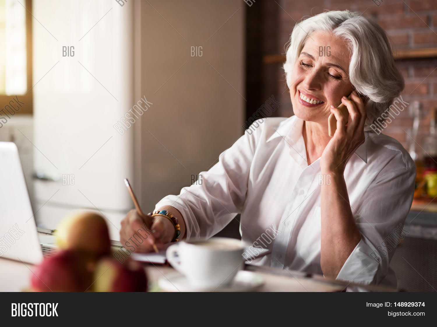 Smiley. Pleasant Old Image & Photo (Free Trial) | Bigstock