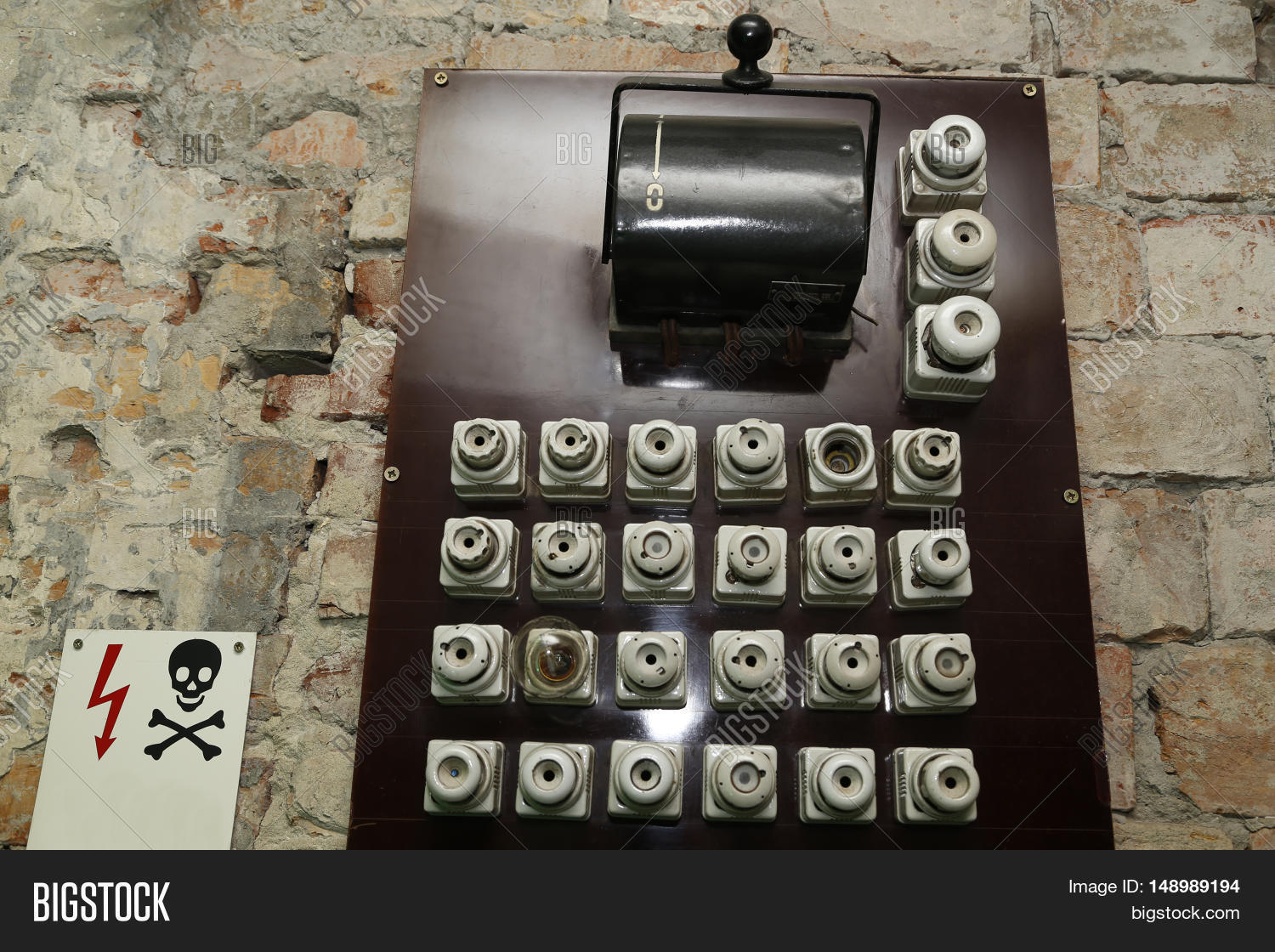Old Electric Panel Box Image & Photo (Free Trial) | Bigstock