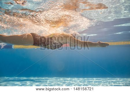 Two Women Swim Swim Image & Photo (Free Trial) | Bigstock