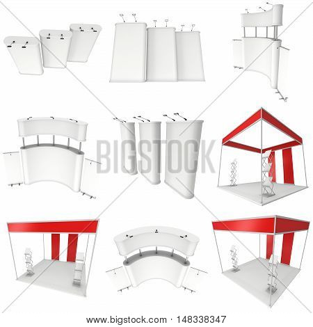 Trade Show Booth Set. Image & Photo (Free Trial) | Bigstock