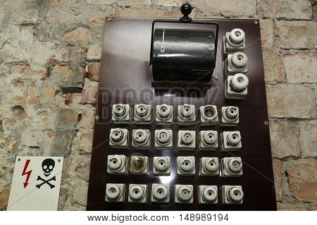 Old Electric Panel Box Image & Photo (Free Trial) | Bigstock