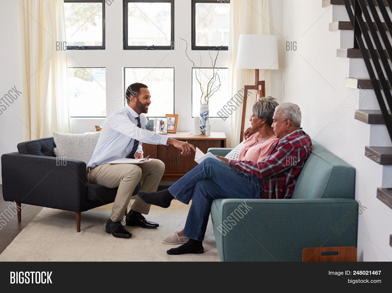 Senior Couple Meeting Image & Photo (Free Trial) | Bigstock