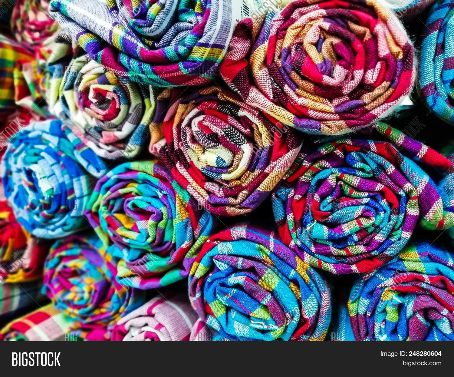 Fabric Stack Very Image & Photo (Free Trial) | Bigstock
