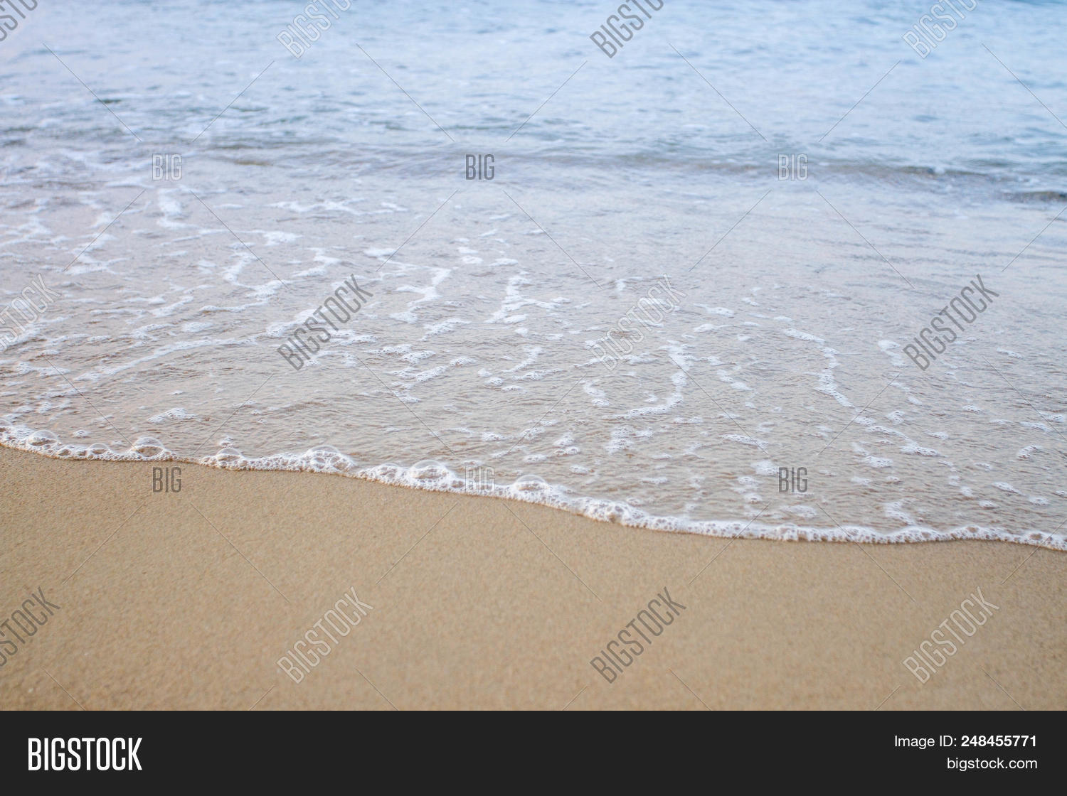 Sea Waves On Beach Image & Photo (Free Trial) | Bigstock