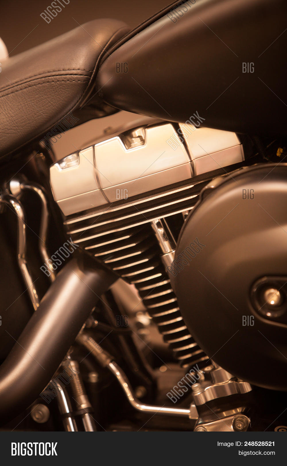 Close Shot V-twin Image & Photo (Free Trial) | Bigstock
