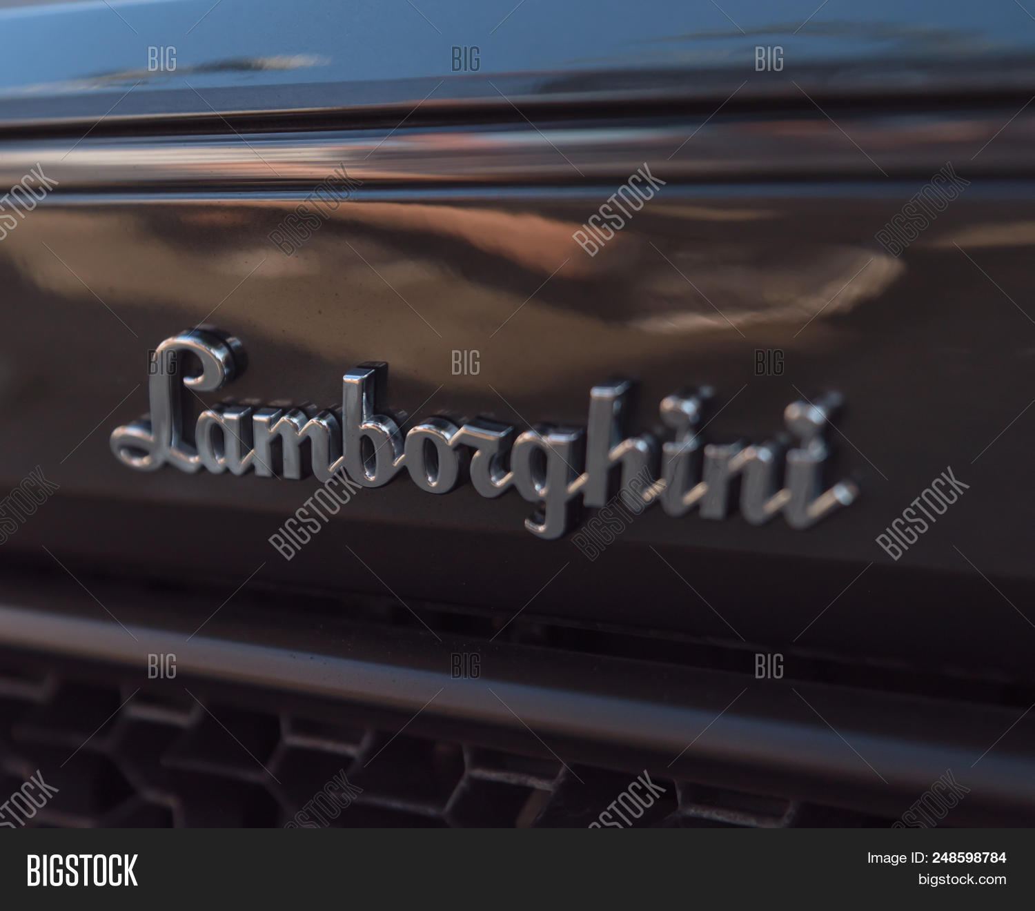 Lamborghini Text Logo Image & Photo (Free Trial) | Bigstock