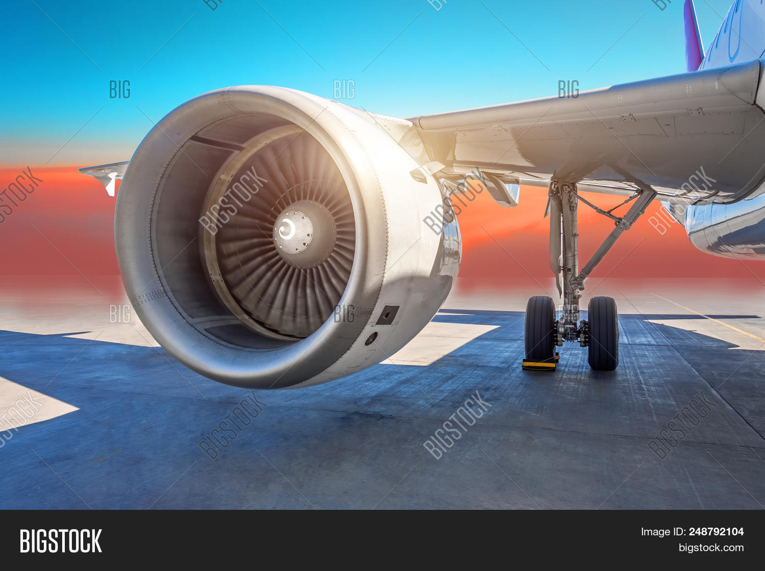 Aircraft Jet Engine Image & Photo (Free Trial) | Bigstock