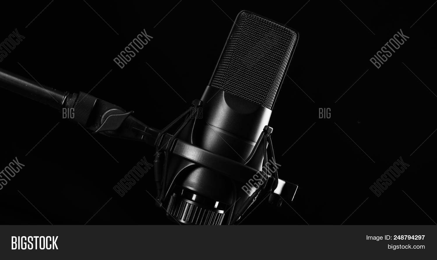 Microphone. Modern Image & Photo (Free Trial) | Bigstock