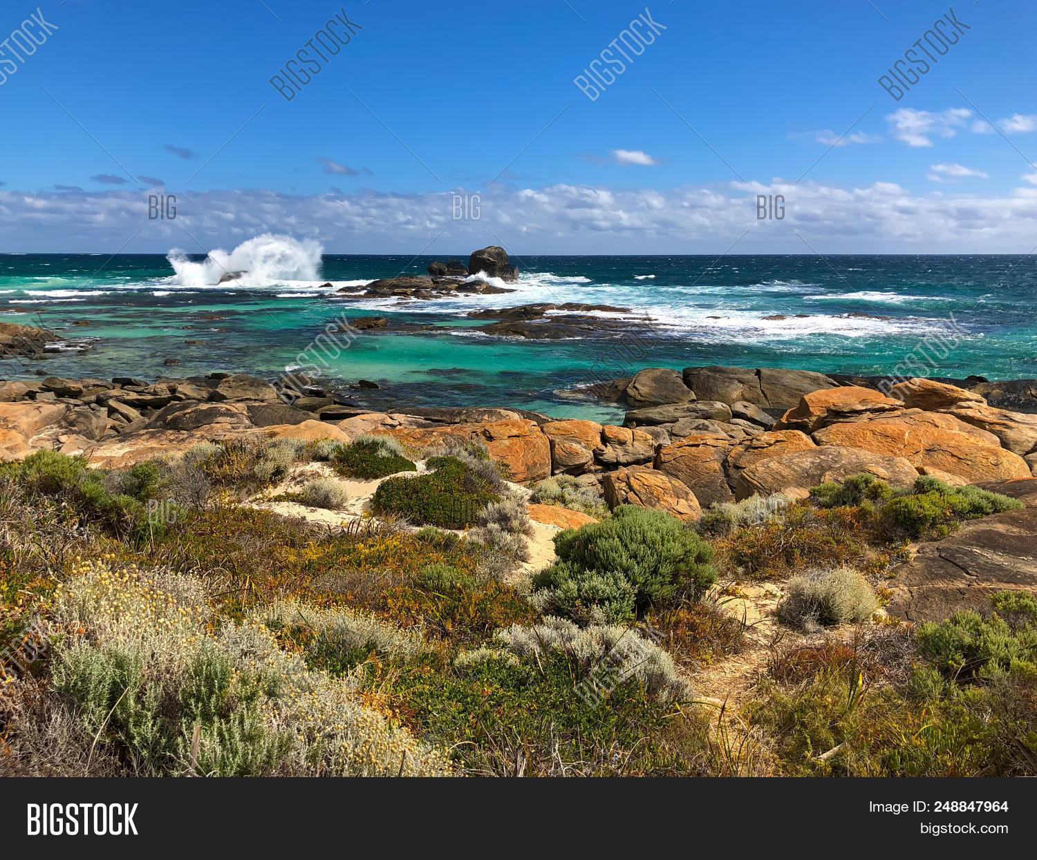 Blue Sea Granite Image & Photo (Free Trial) | Bigstock