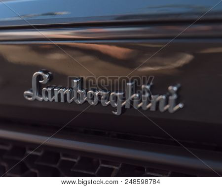 Lamborghini Text Logo Image & Photo (Free Trial) | Bigstock