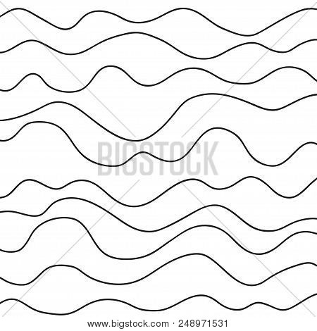 Pattern Lines Waves. Vector & Photo (Free Trial) | Bigstock