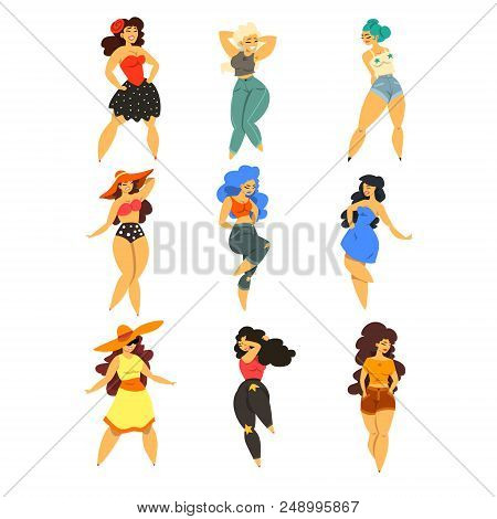 Beautiful Curvy, Vector & Photo (Free Trial) | Bigstock