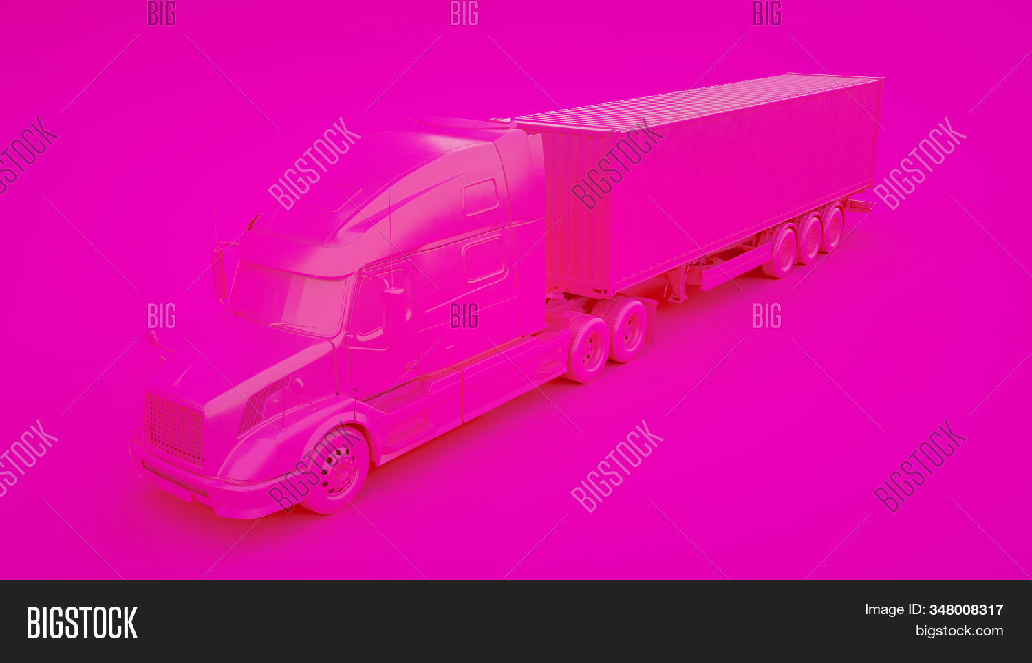 Semi-trailer Truck. Image & Photo (Free Trial) | Bigstock