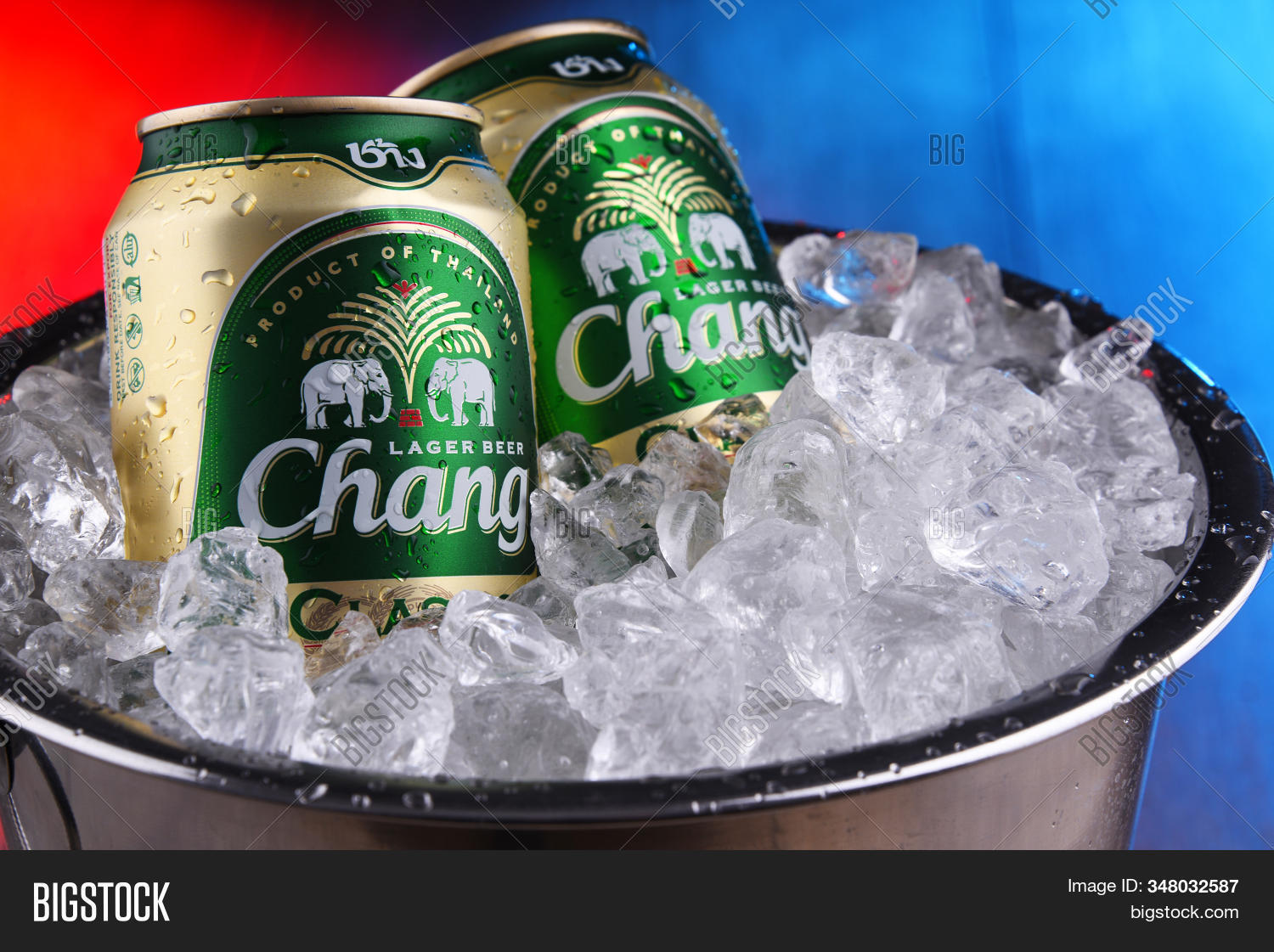 Two Cans Chang Beer Image & Photo (Free Trial) | Bigstock