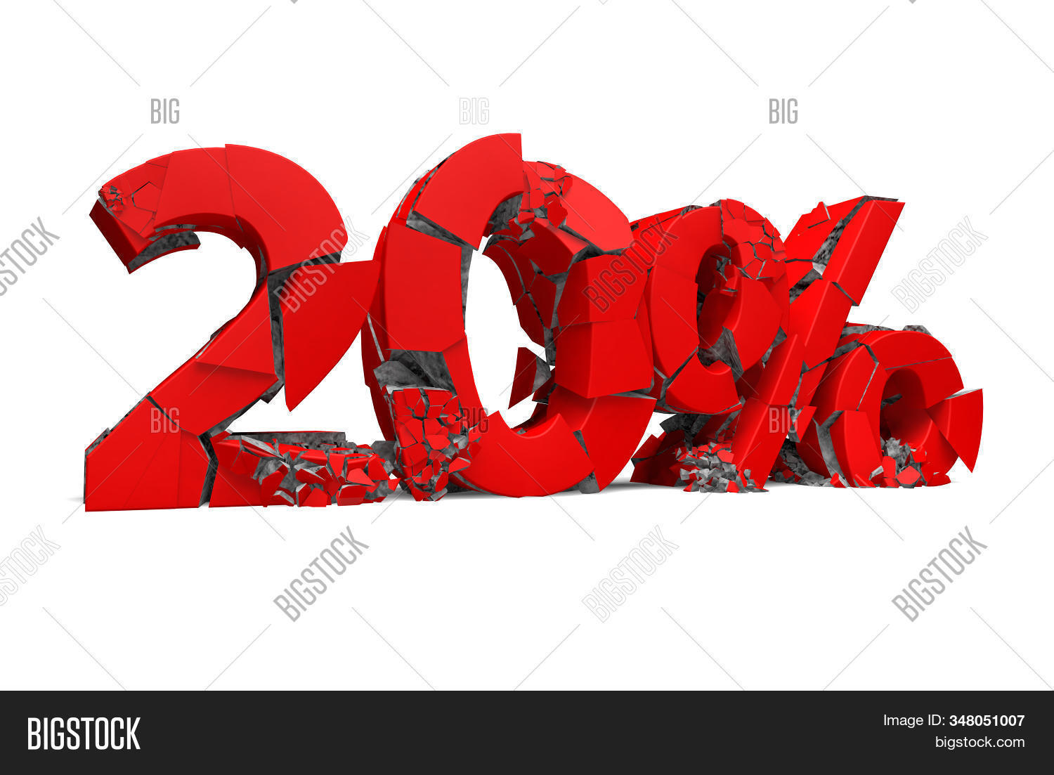 Number 20 Red Isolated Image & Photo (Free Trial) | Bigstock