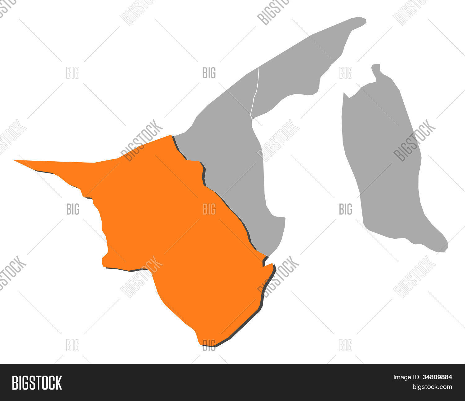 Map Brunei, Belait Image & Photo (Free Trial) | Bigstock