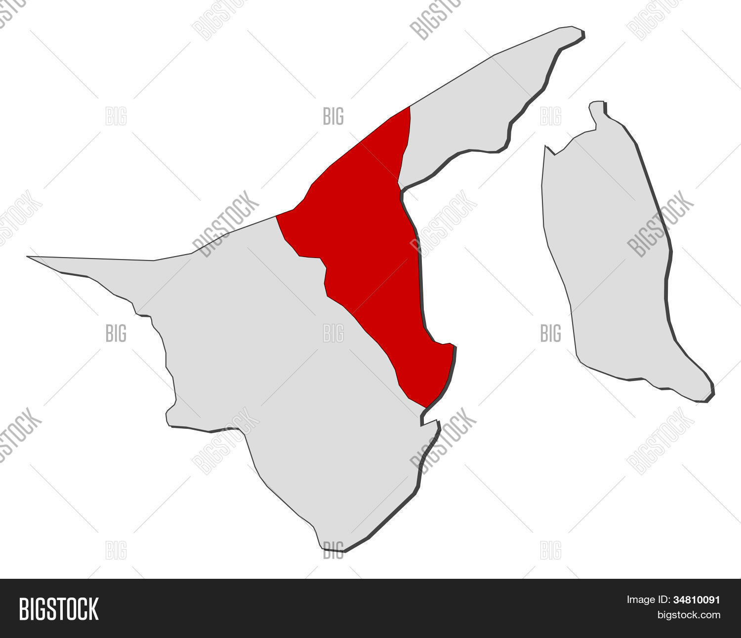 Map Brunei, Tutong Image & Photo (Free Trial) | Bigstock