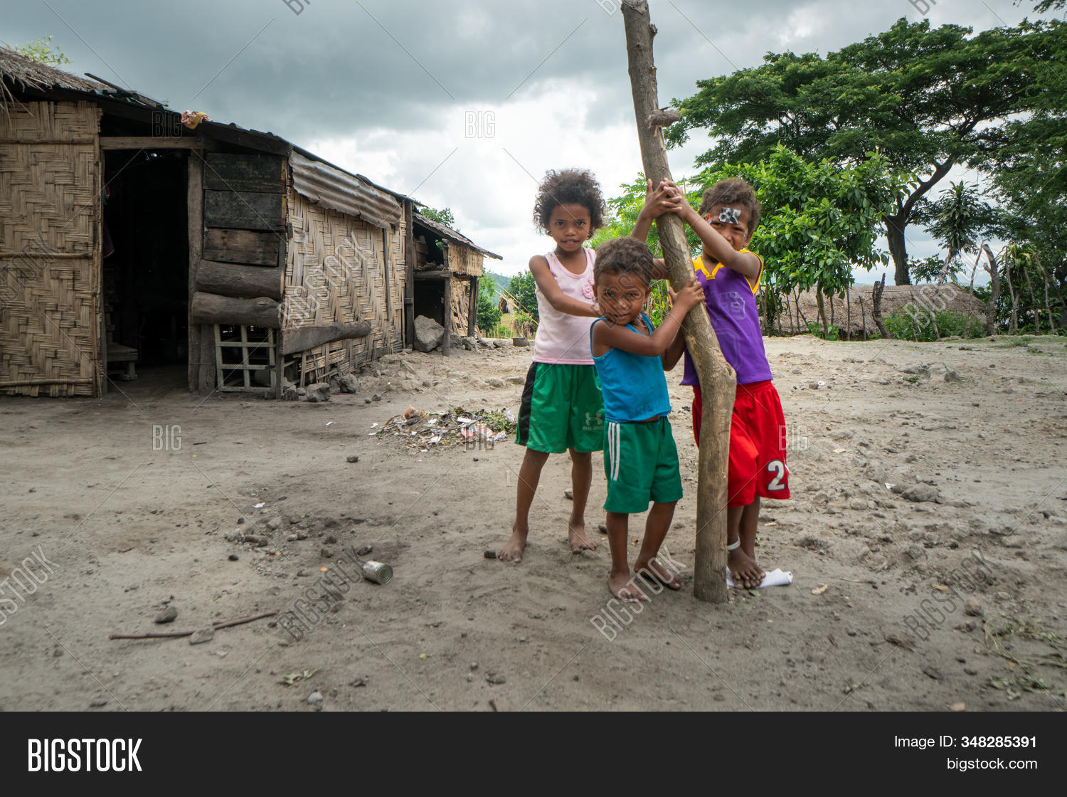 Kids Native Village Image & Photo (Free Trial) | Bigstock