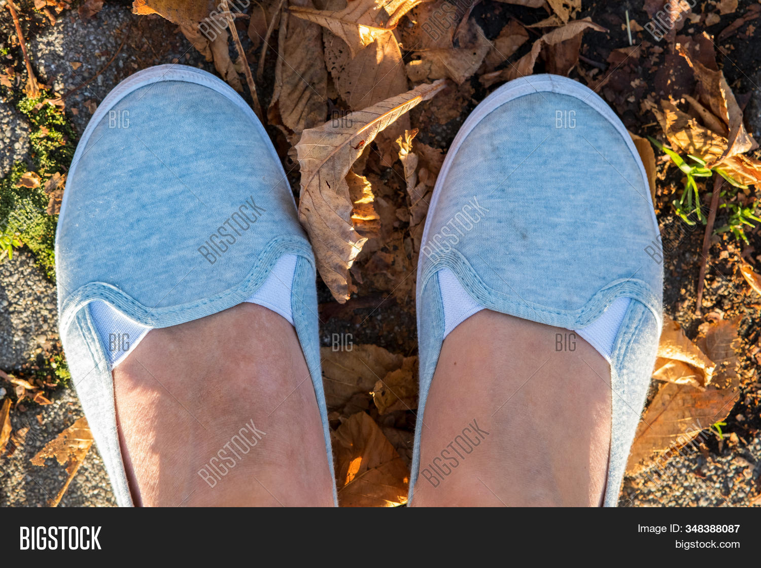 Close Woman Feet Light Image & Photo (Free Trial) | Bigstock