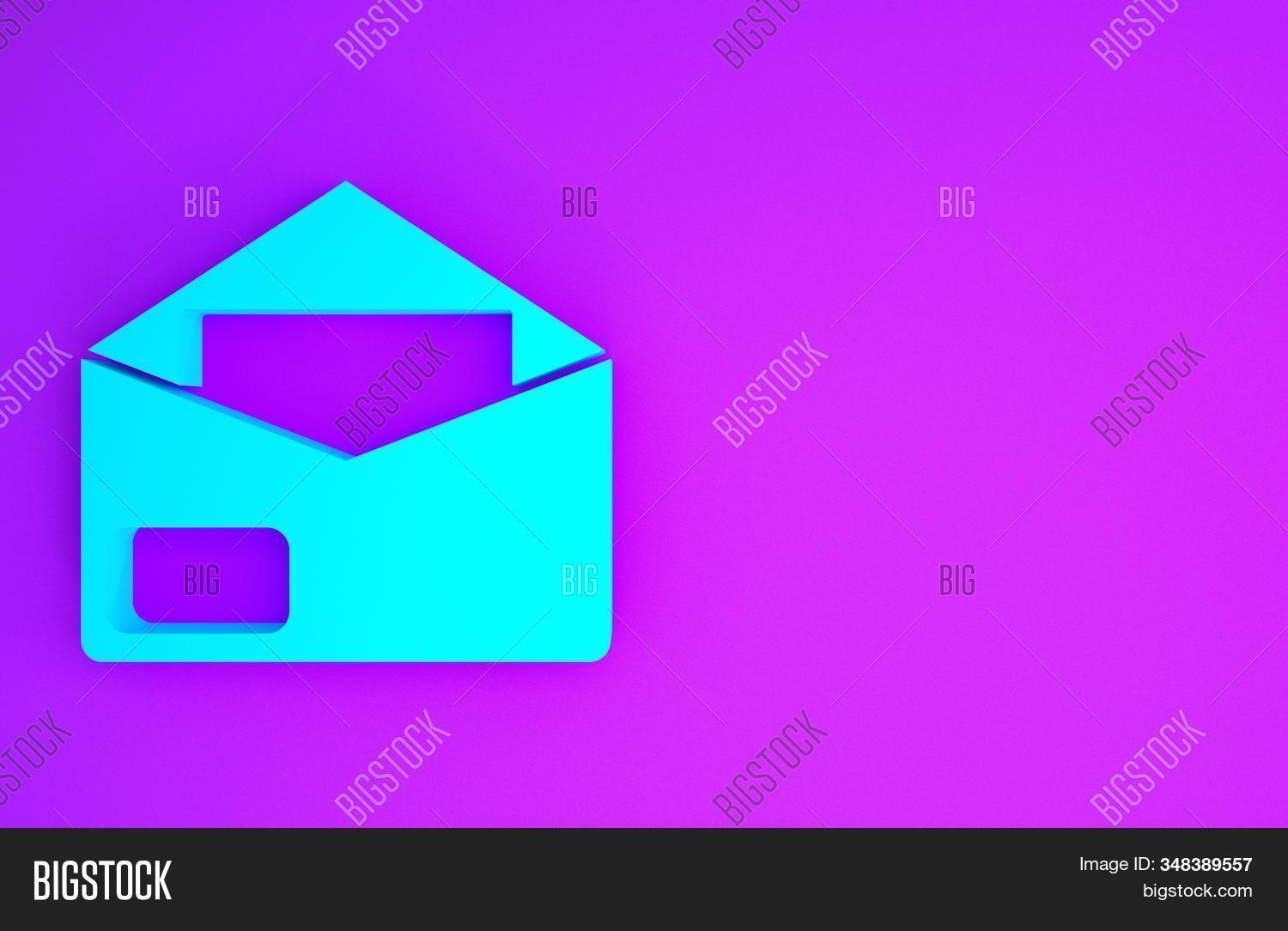 Blue Envelope Icon Image & Photo (Free Trial) | Bigstock