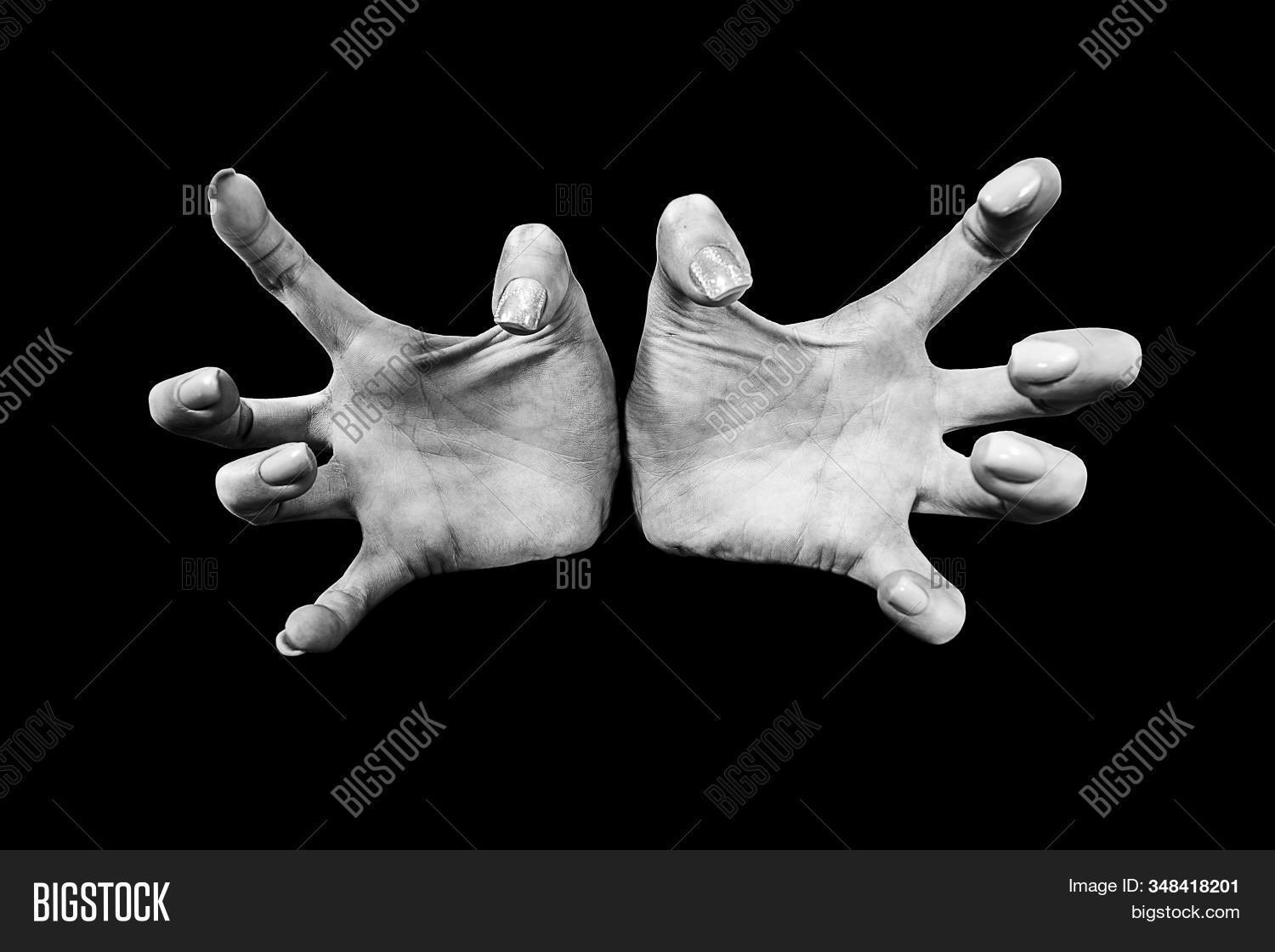 Hand Reaching Towards Camera