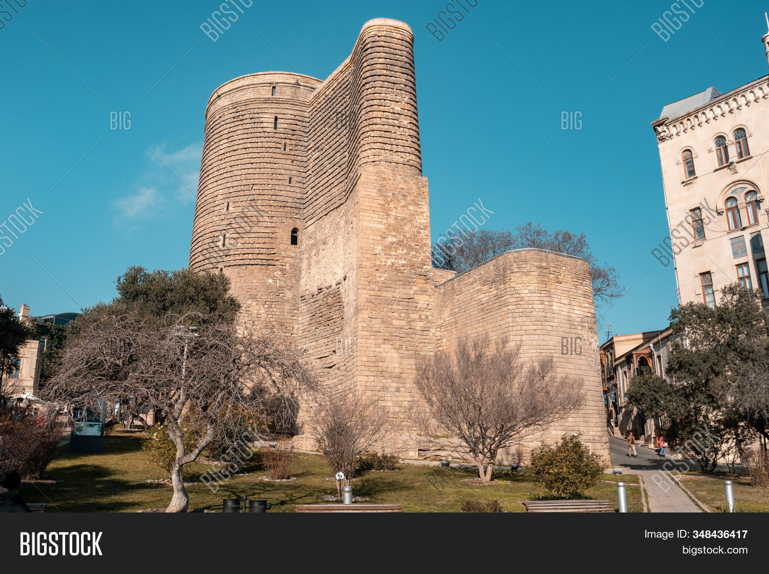 Maiden Tower Baku Image & Photo (Free Trial) | Bigstock